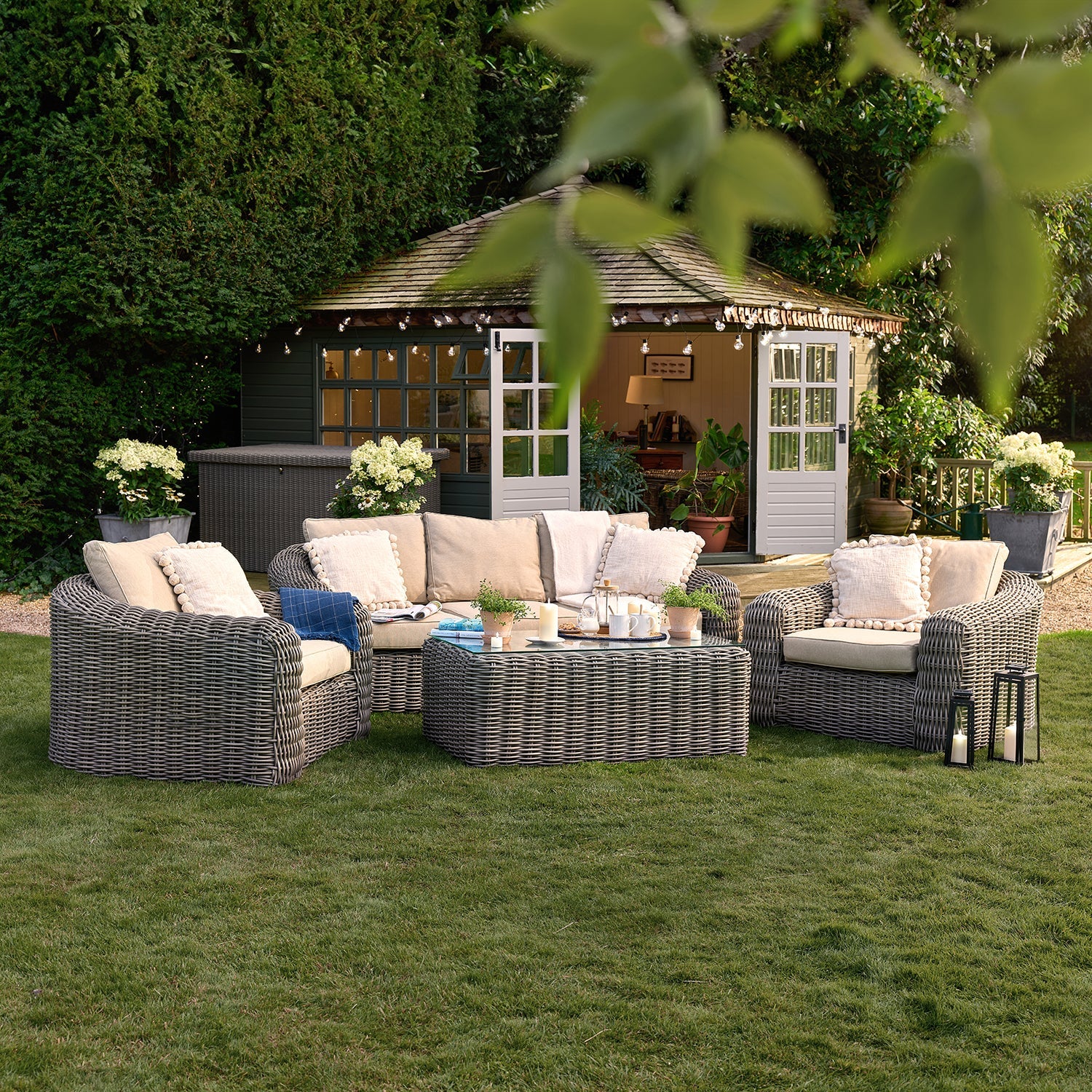 TruGarden™ Lounge Sets UK | Stylish & Weatherproof Comfort