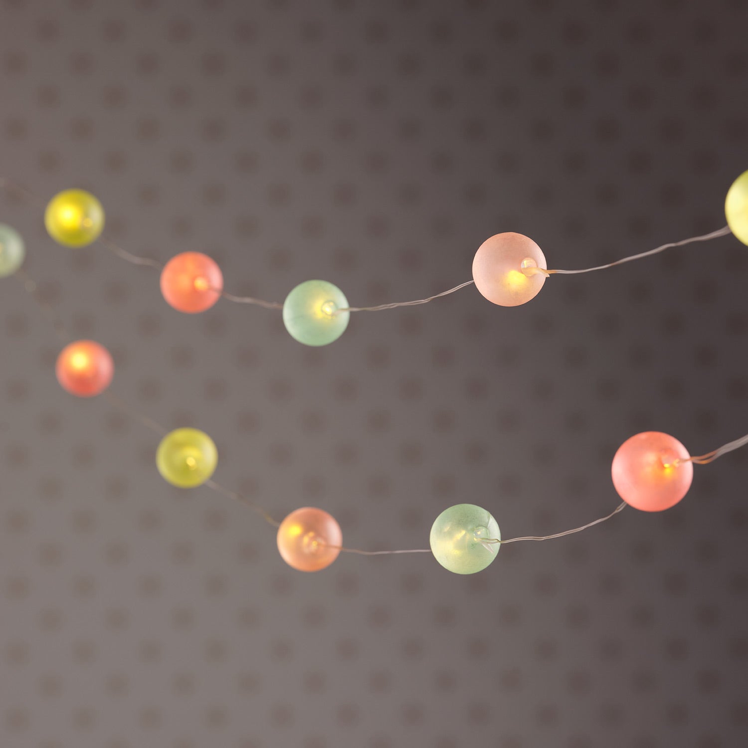 20 Pastel Ball LED Micro Lights