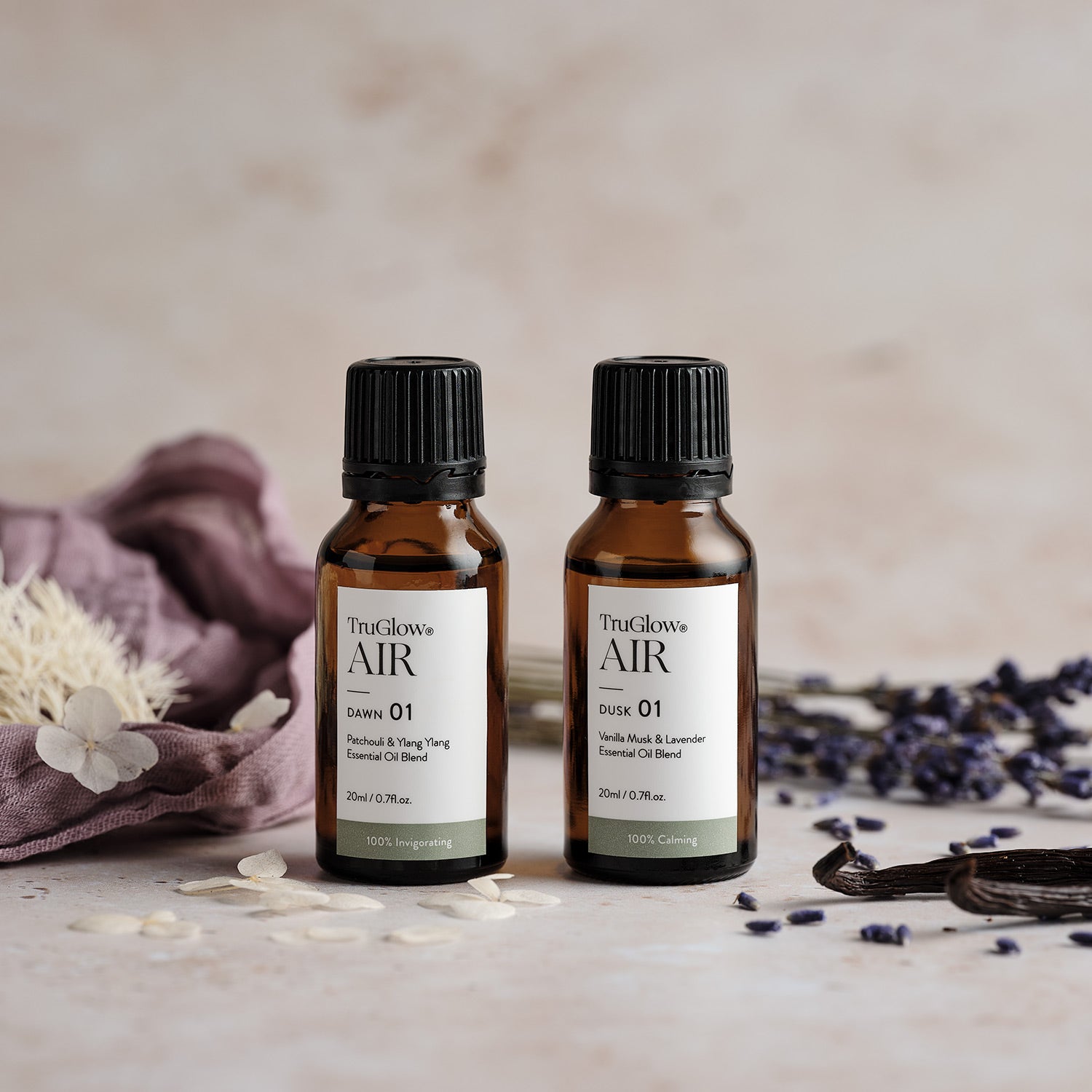 TruGlow AIR® Dawn Dusk Diffuser Oil Set