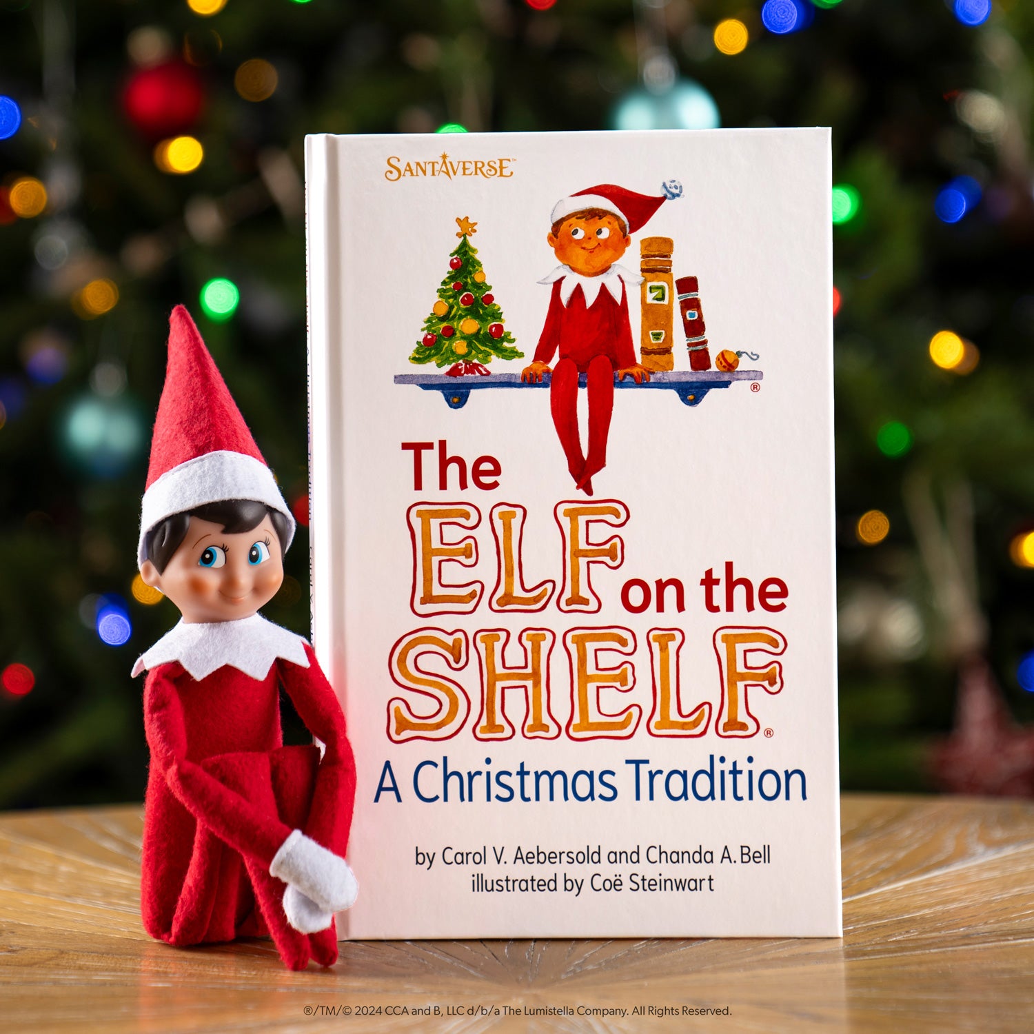 The Elf on The Shelf® Blue-eyed Scout Elf Boy & Storybook – Lights4fun ...