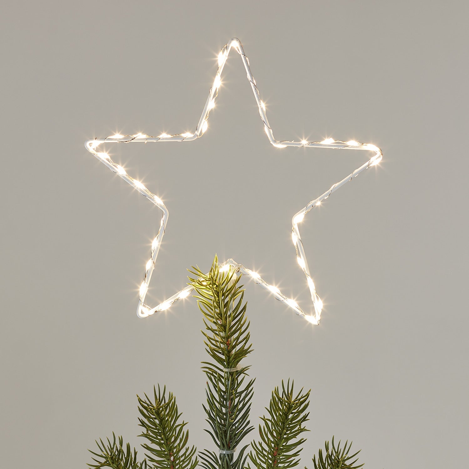 Osby Star LED Tree Topper – Lights4fun.co.uk