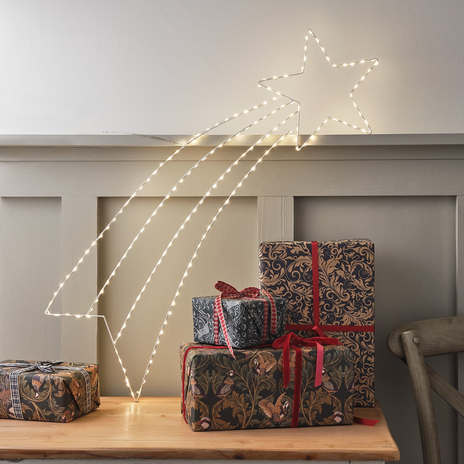 Shooting Star Micro LED Hanging Light – Lights4fun.co.uk