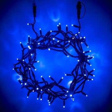 Blue Outdoor Lights | Blue Solar Garden Lights & LED String Lights UK