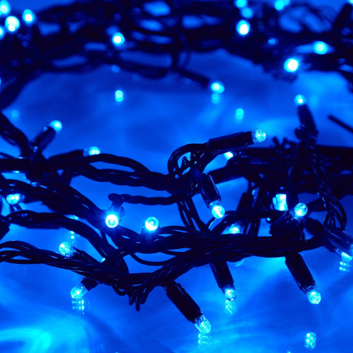 Blue Outdoor Lights | Blue Solar Garden Lights & LED String Lights UK