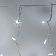 Core Connect 6m x 1m 288 White Connectable Curtain Lights Clear Cable