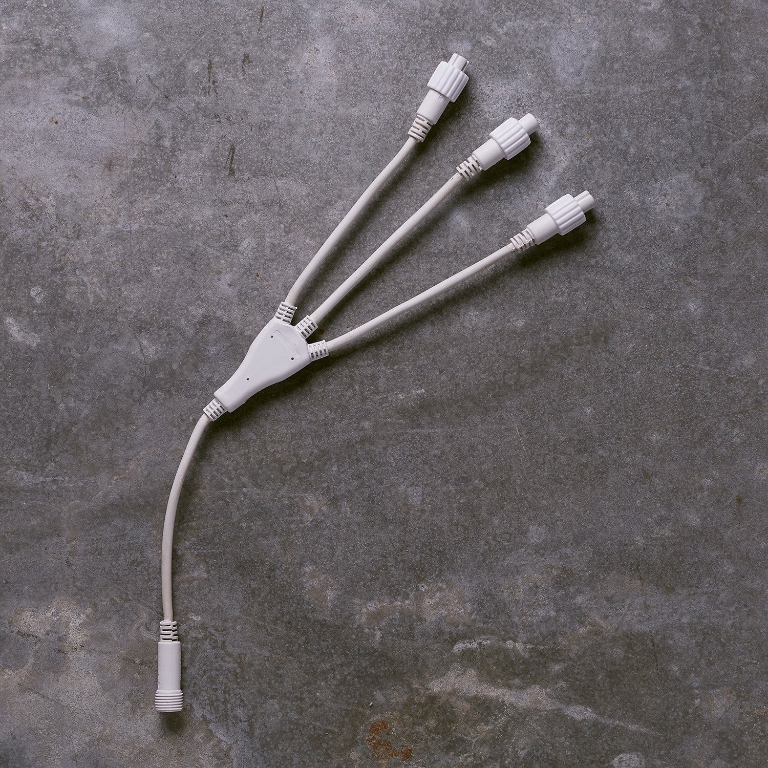 Pro Connect White 3 Way Connector