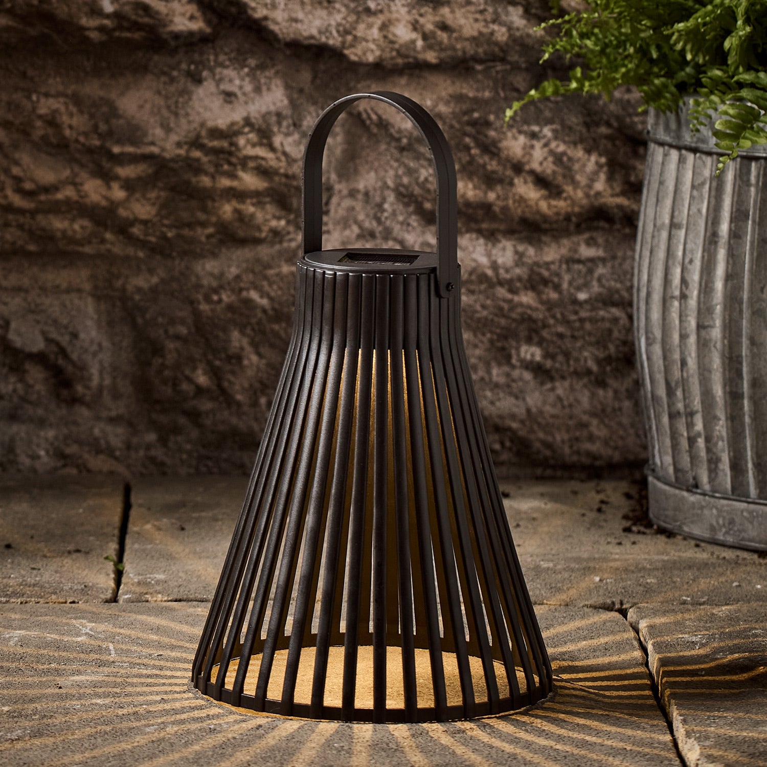 Large Naples Solar Lantern – Lights4fun.co.uk