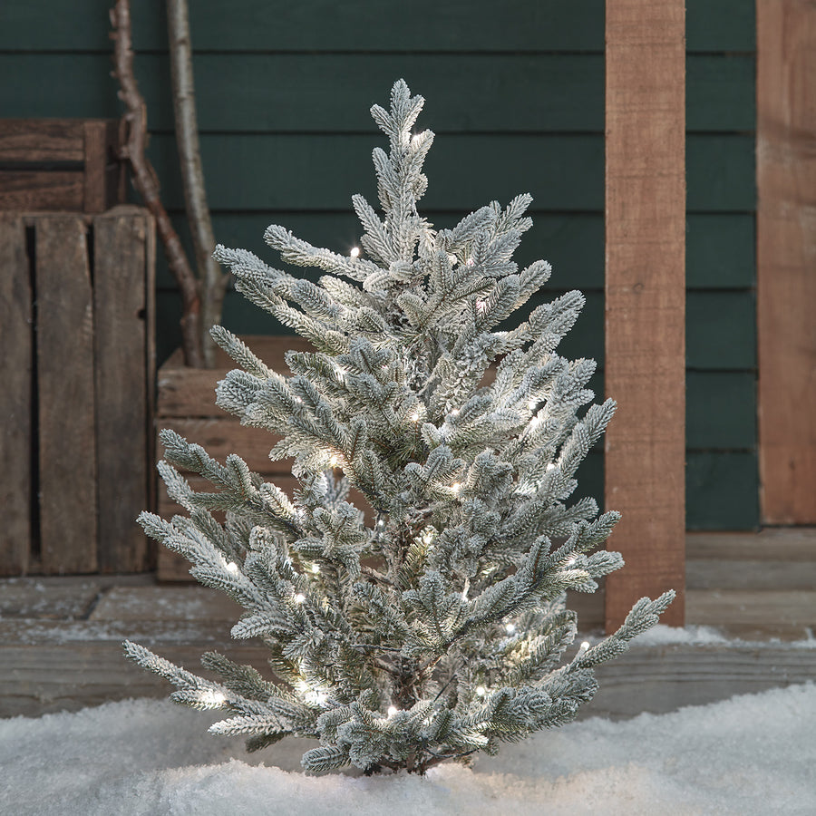 Mini Christmas Trees with Lights | Small Xmas Trees | Lights4fun UK
