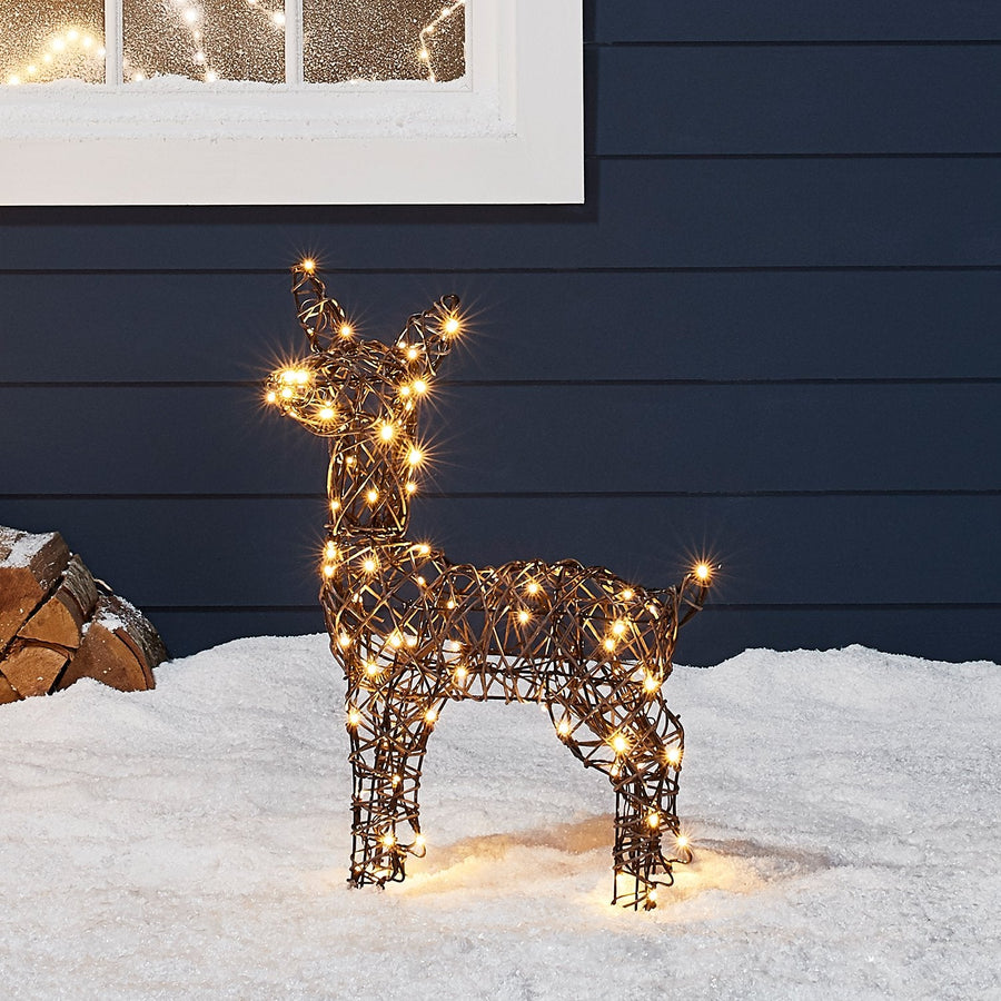Light Up Reindeer | Outdoor Light Up Reindeer UK – Lights4fun.co.uk