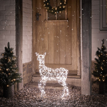 Light Up Reindeer | Outdoor Light Up Reindeer – Lights4fun.co.uk