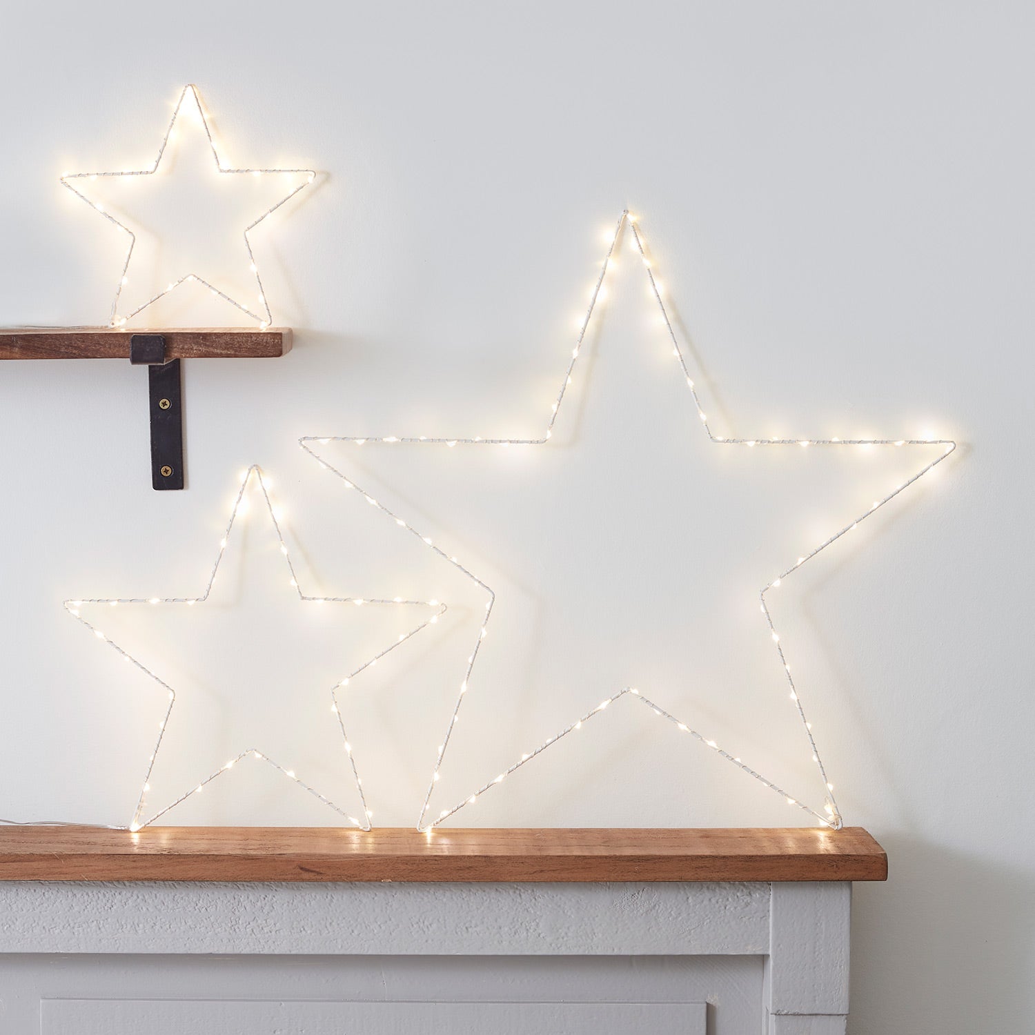 Osby Star Window Light Trio – Lights4fun.co.uk
