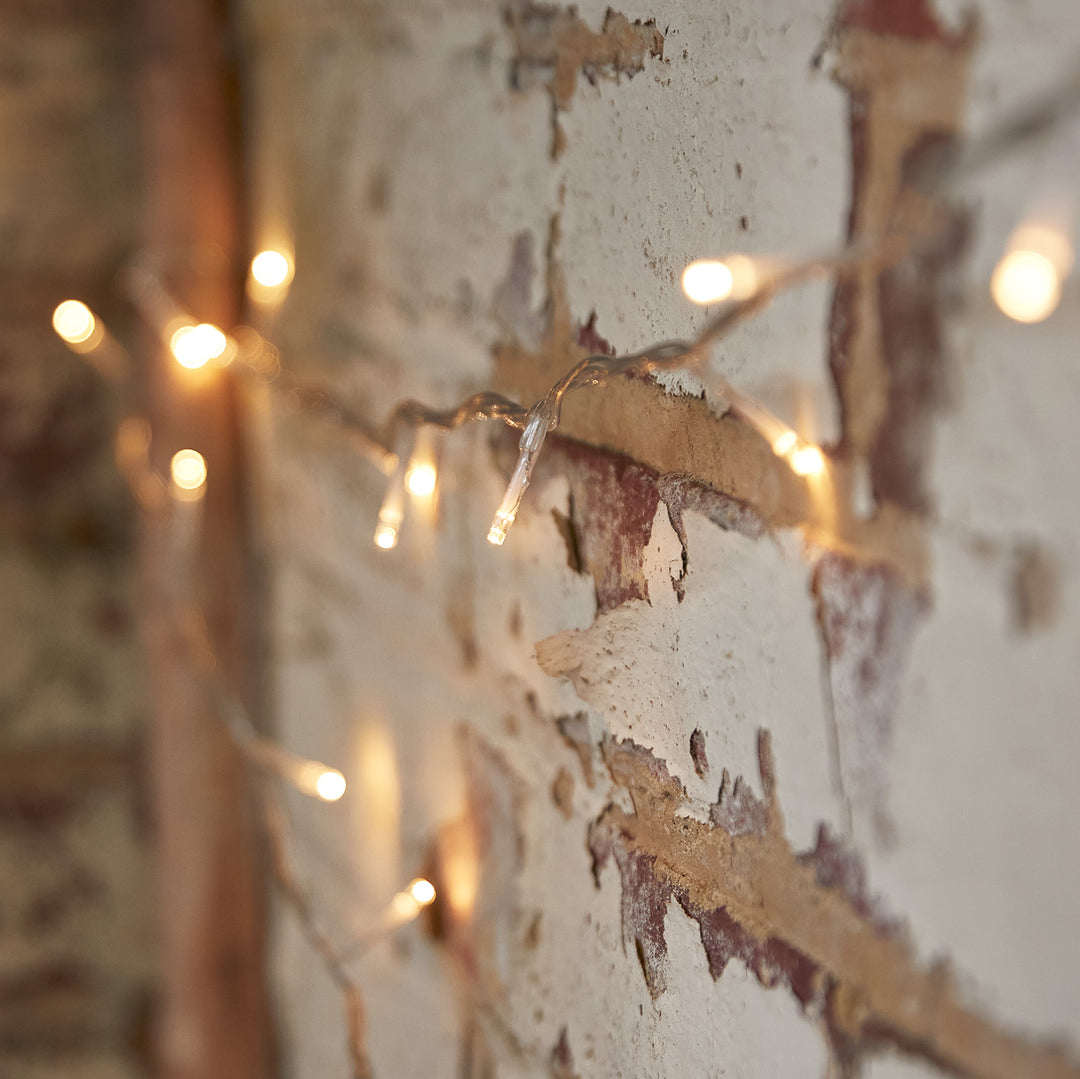 Essential Connect 10m Warm White Connectable Fairy Lights Clear Cable ...