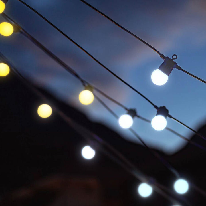 Mains Powered Garden Lights | Mains String & Festoon Lights ...
