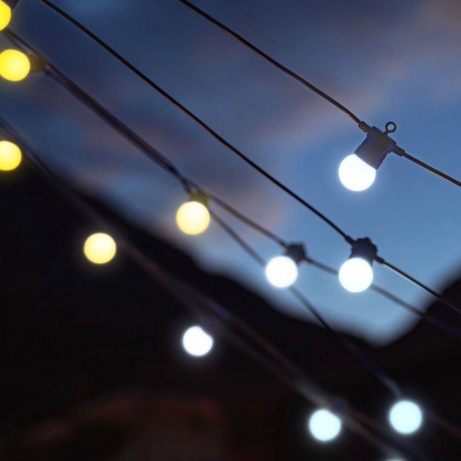 Outdoor Festoon Lights | Solar & LED Festoon Garden Lights – Lights4fun ...