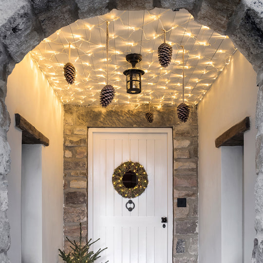 Outdoor Net Lights | Outdoor Solar Net Lights UK