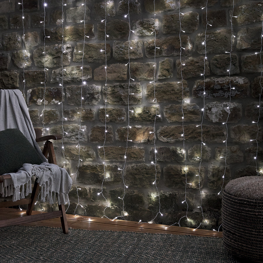 Outdoor Curtain Lights | LED Curtain Lights Outdoor – Lights4fun.co.uk