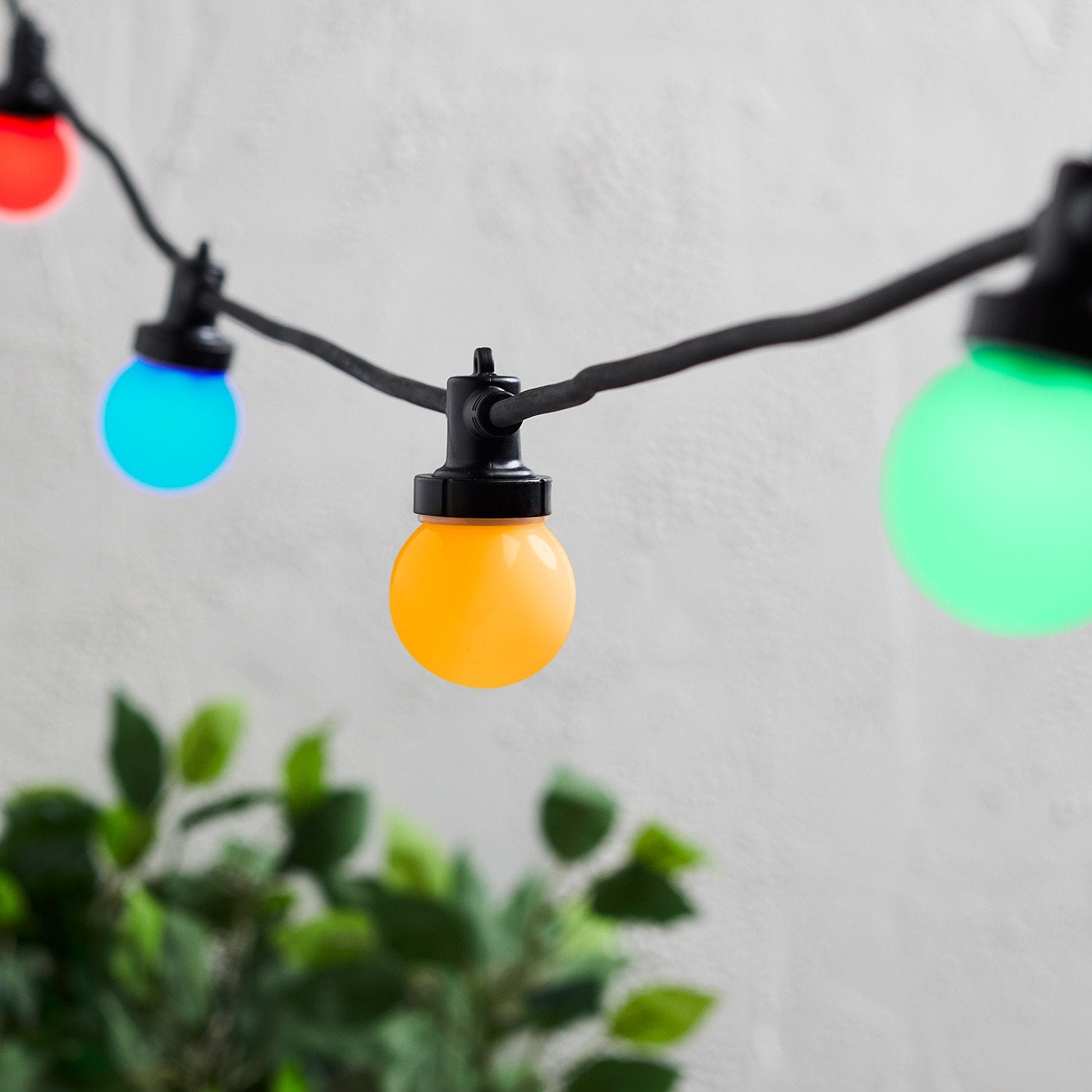 55m 110 Multi Coloured Connectable Festoon Lights – Lights4fun.co.uk