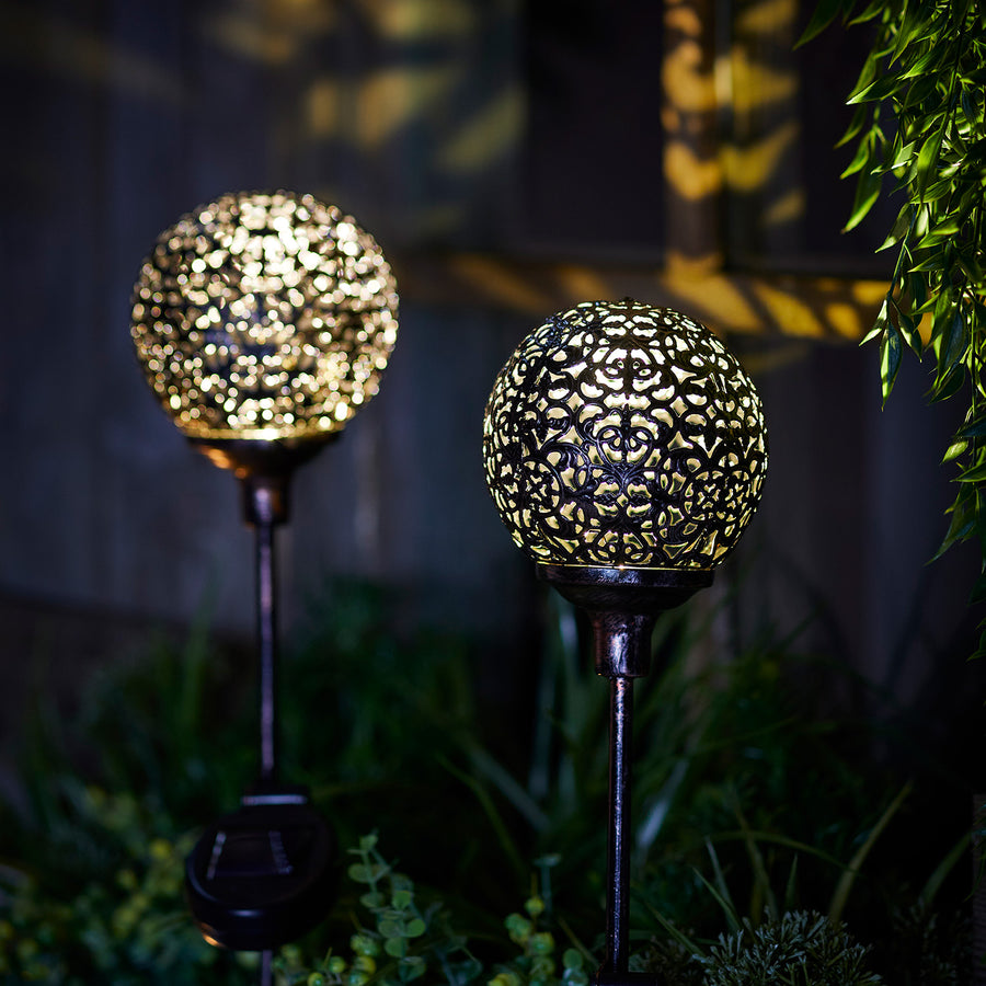 Solar Stake Lights | Garden Solar Stake Lights – Lights4fun.co.uk