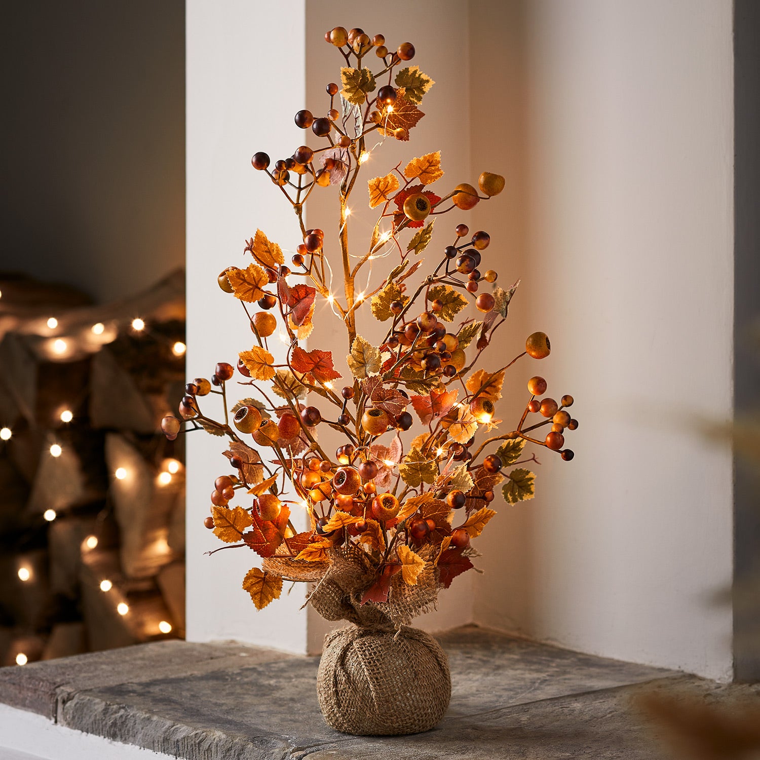 50cm Autumn Twig Tree Micro Light Bundle